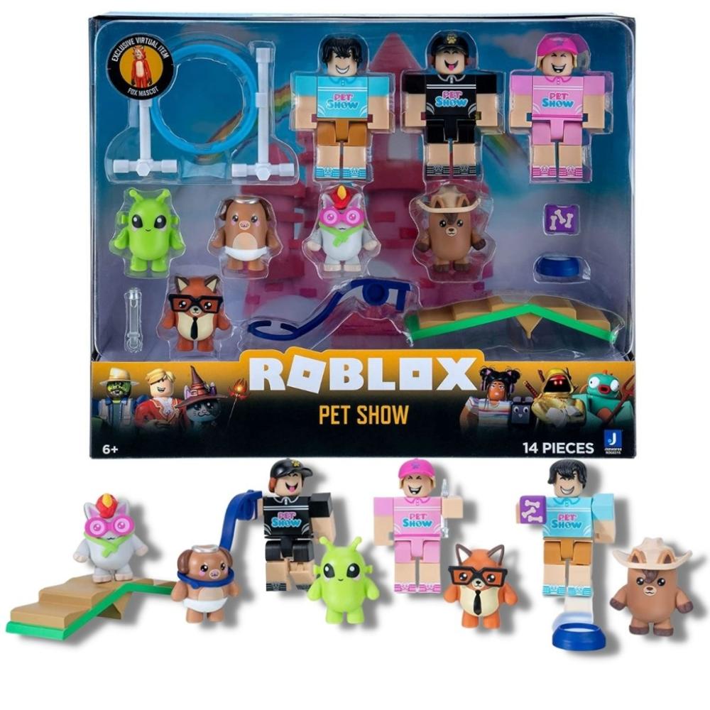 Roblox Pack Com 6 Figuras Pet Show - Sunny 2214 - Ri Happy