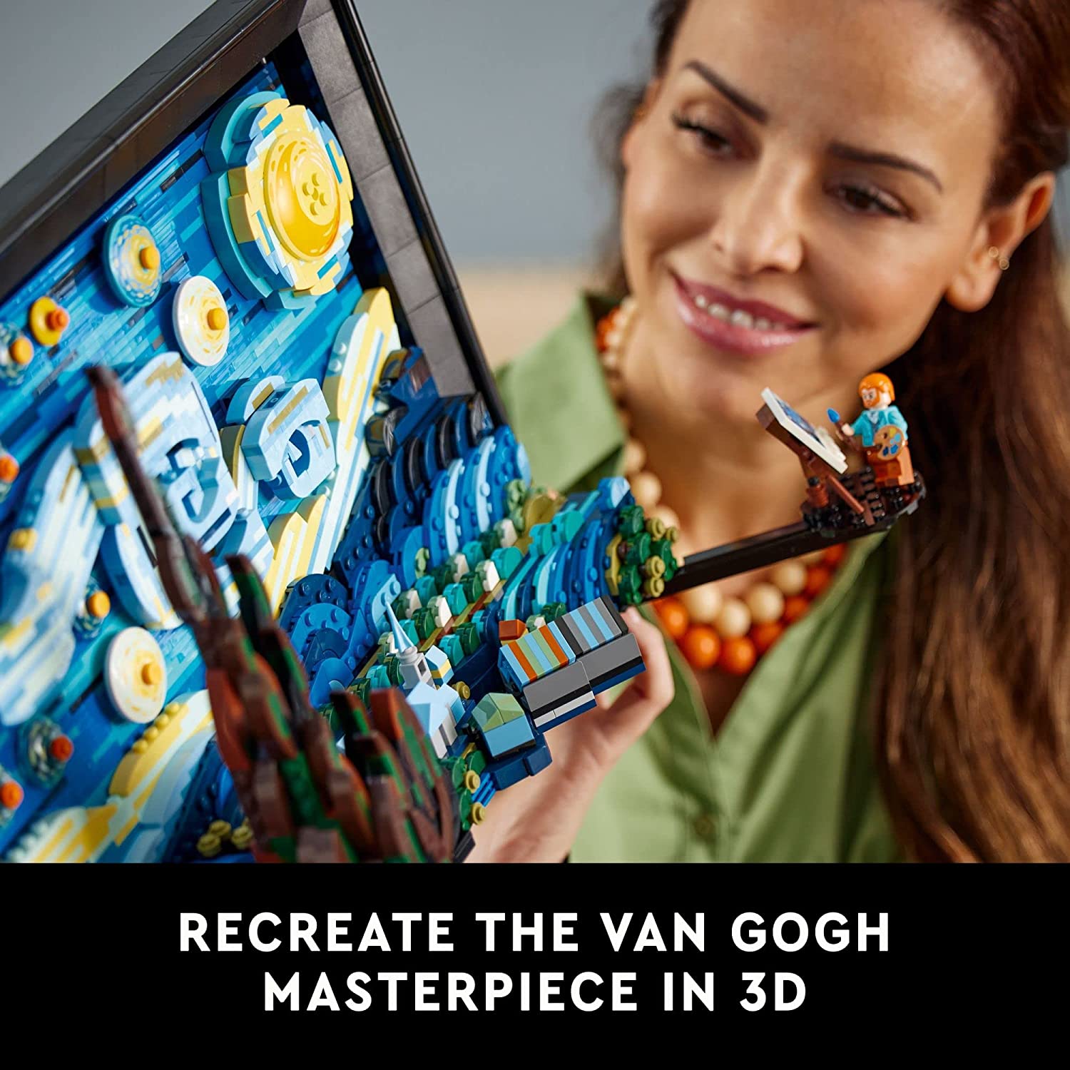 Lego Ideas Vincent Van Gogh A Noite Estrelada 21333 - Ri Happy