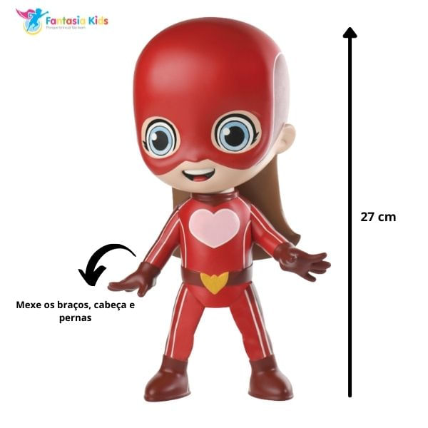 Boneca Gi Neto Super Sereia Lucas Neto Aventureiros - Ri Happy