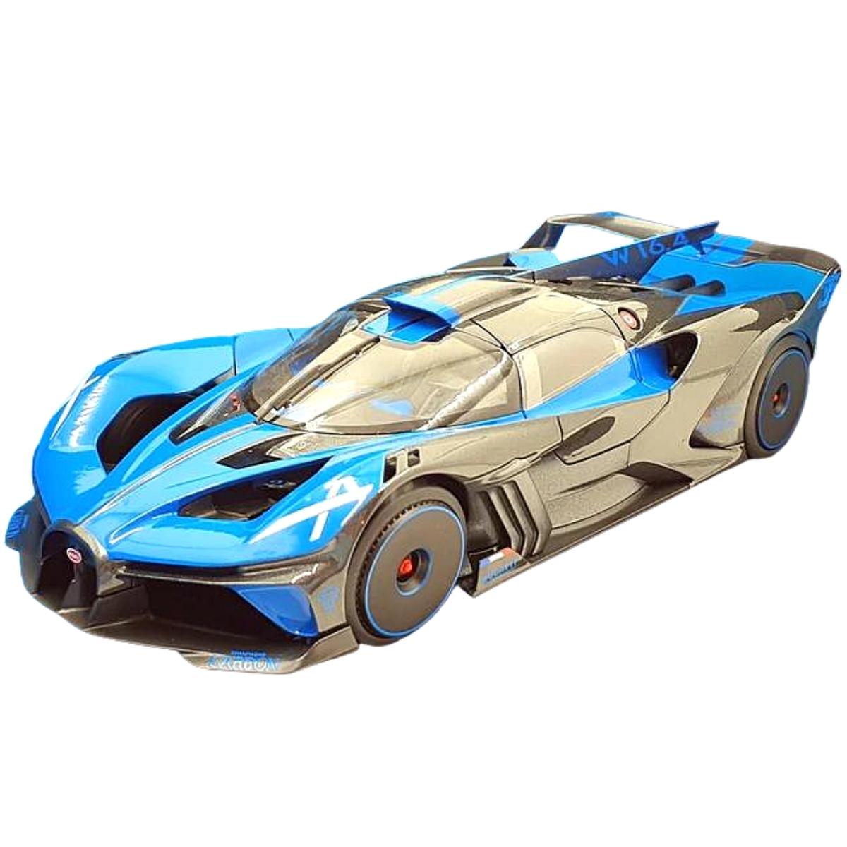 Miniatura Carro Bugatti Bolide 1/18 Azul - Ri Happy