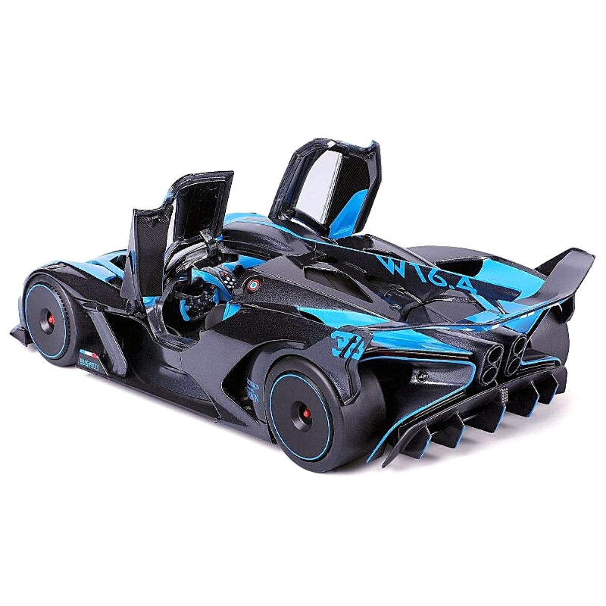 Miniatura Carro Bugatti Bolide 1/18 Azul - Ri Happy