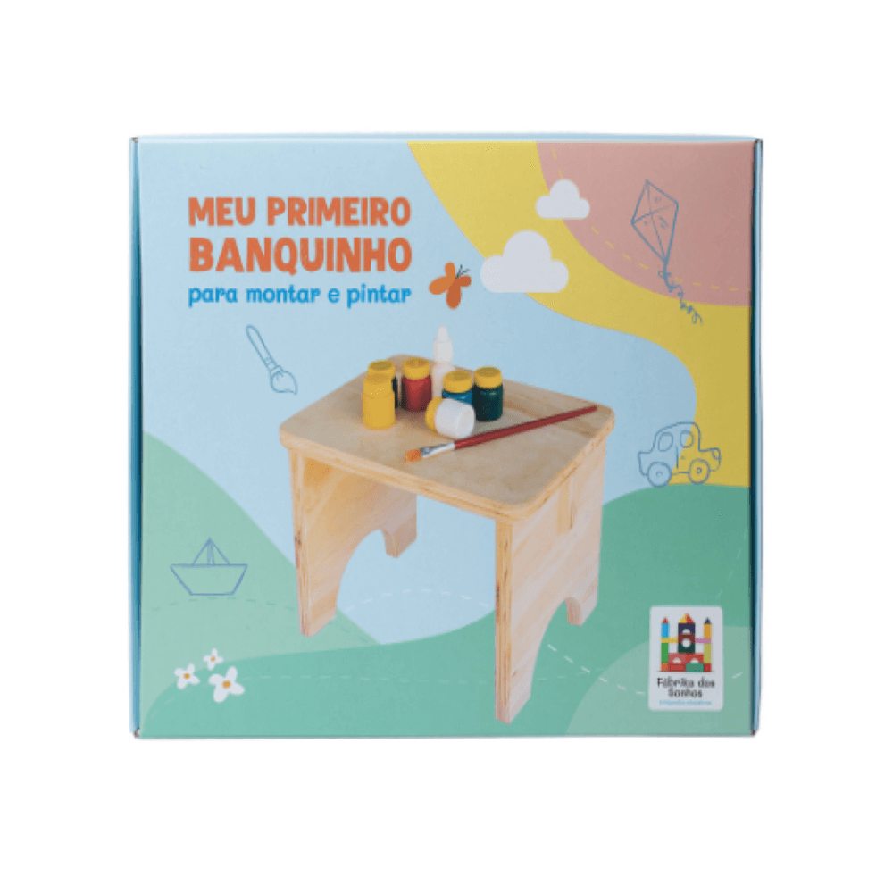 Meu Primeiro Banquinho-Fabrika dos Sonhos-BrinquedoEducativo - Ri Happy