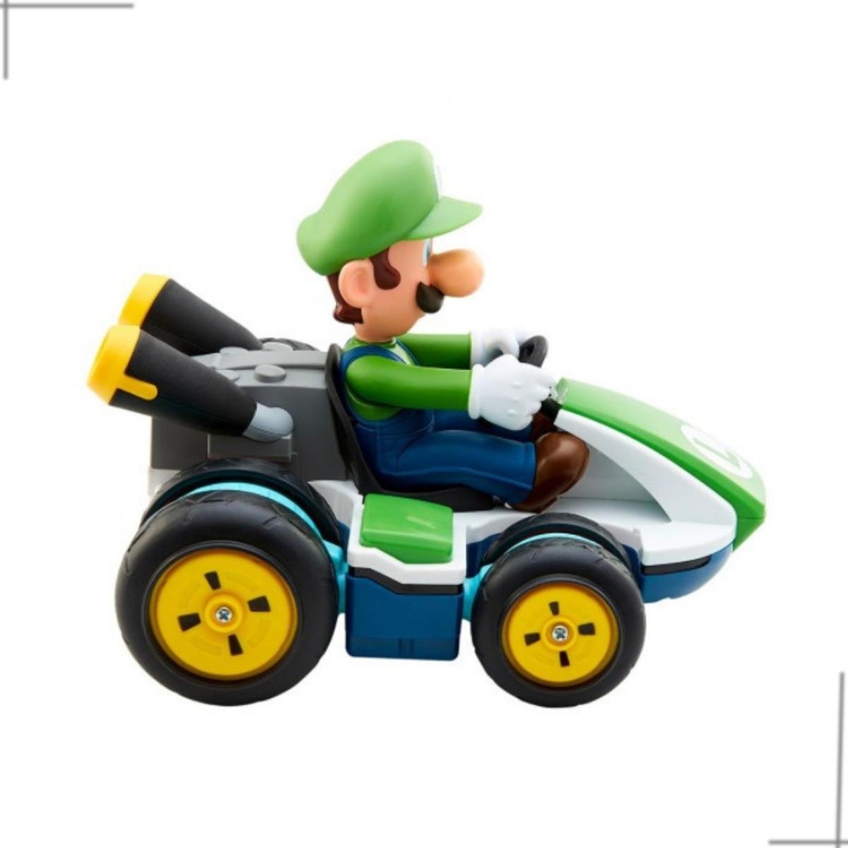 Carro De Controle Remoto Mario Kart Luigi Com 7 Funções - Ri Happy