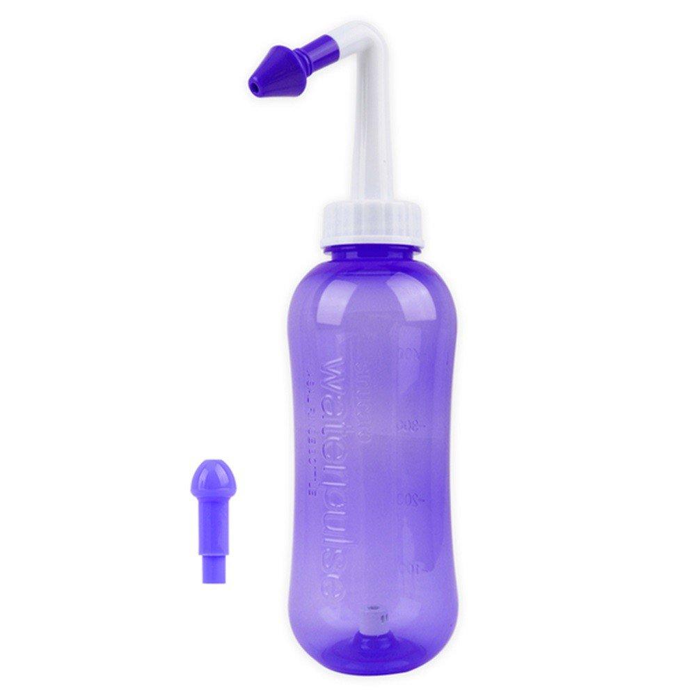 Frasco Para Lavagem Nasal Roxo 300ml - Ri Happy