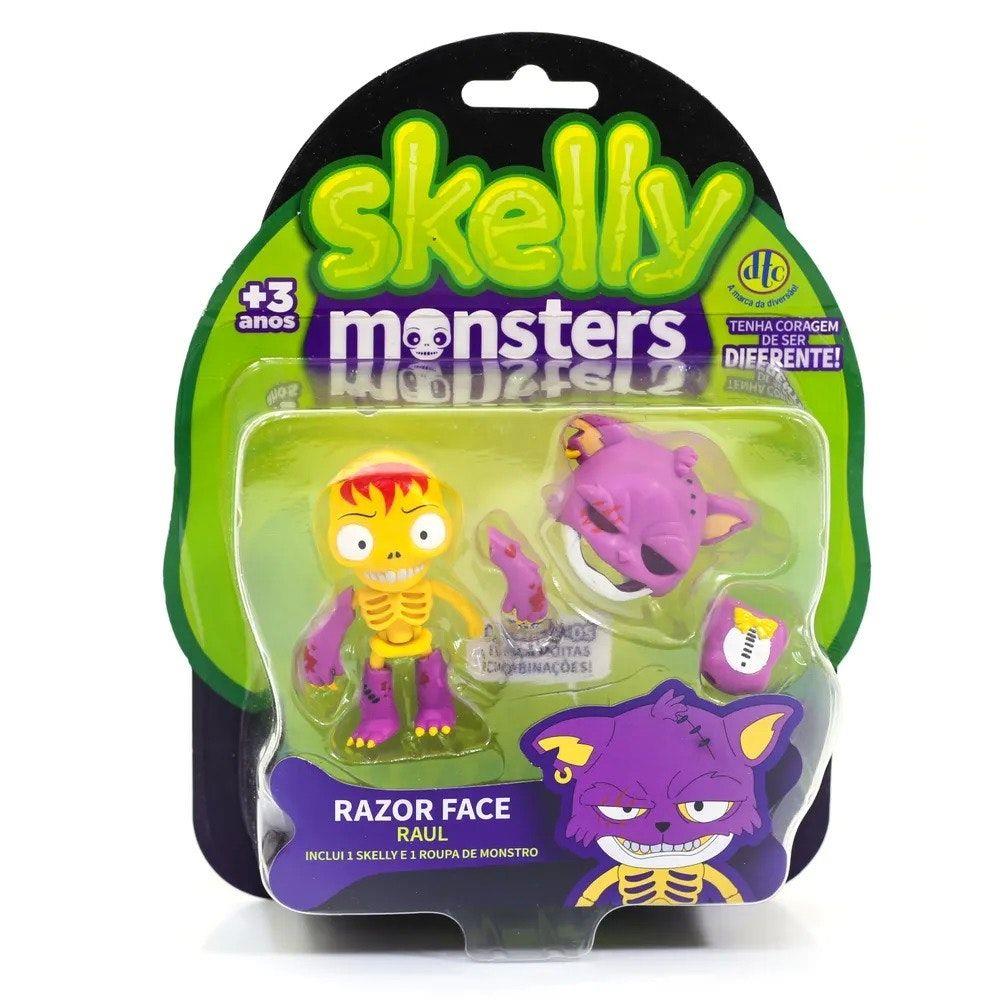 Brinquedo Skelly Monster Dtc 5041 4 Modelos Envio Aleatório - Ri Happy
