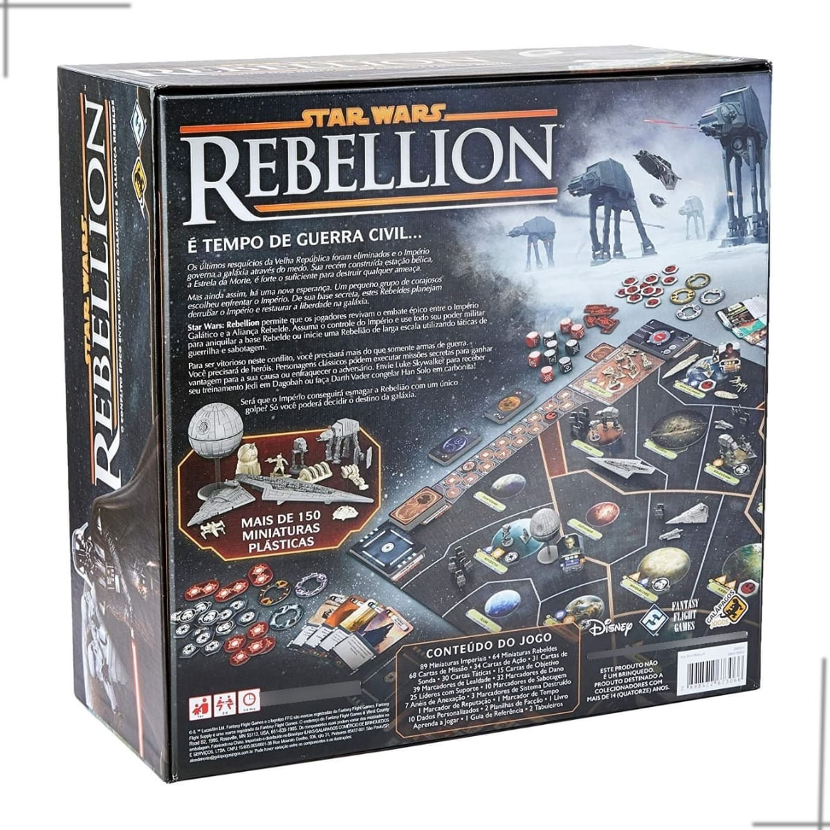 Star Wars Rebellion Board Game Galápagos Jogos - Ri Happy