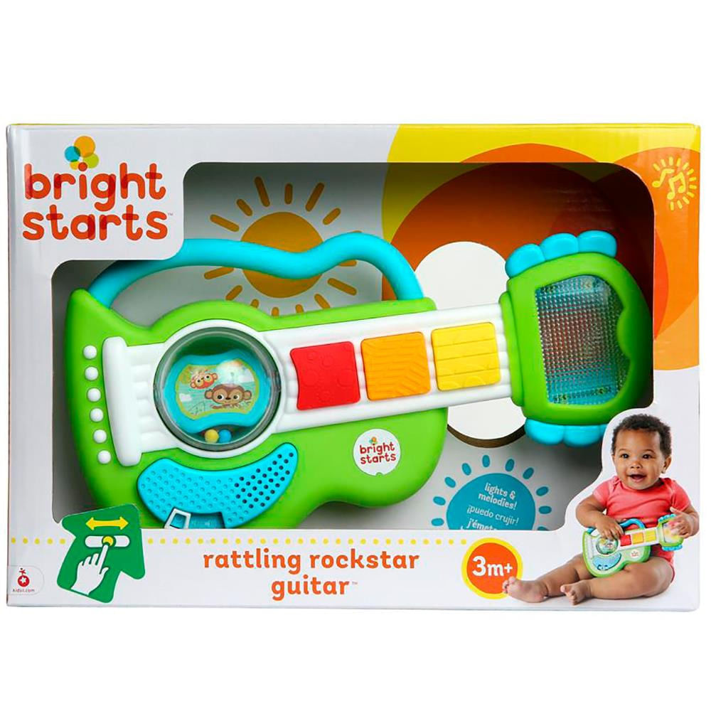 Guitarra Rattling Rockstar 11284 Brasbaby Bright Starts - Ri Happy