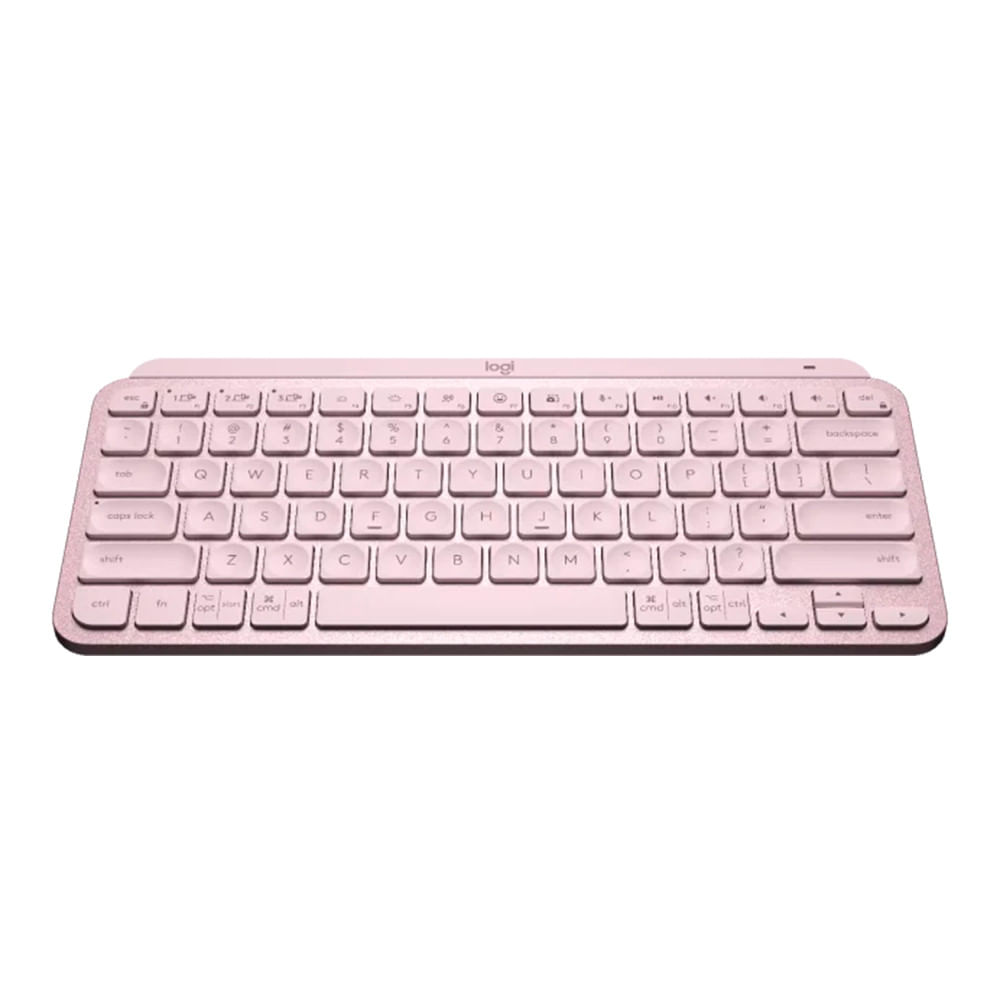 Teclado Sem Fio Logitech MX Keys Mini Bluetooth US Rosa - 920-010507 ...