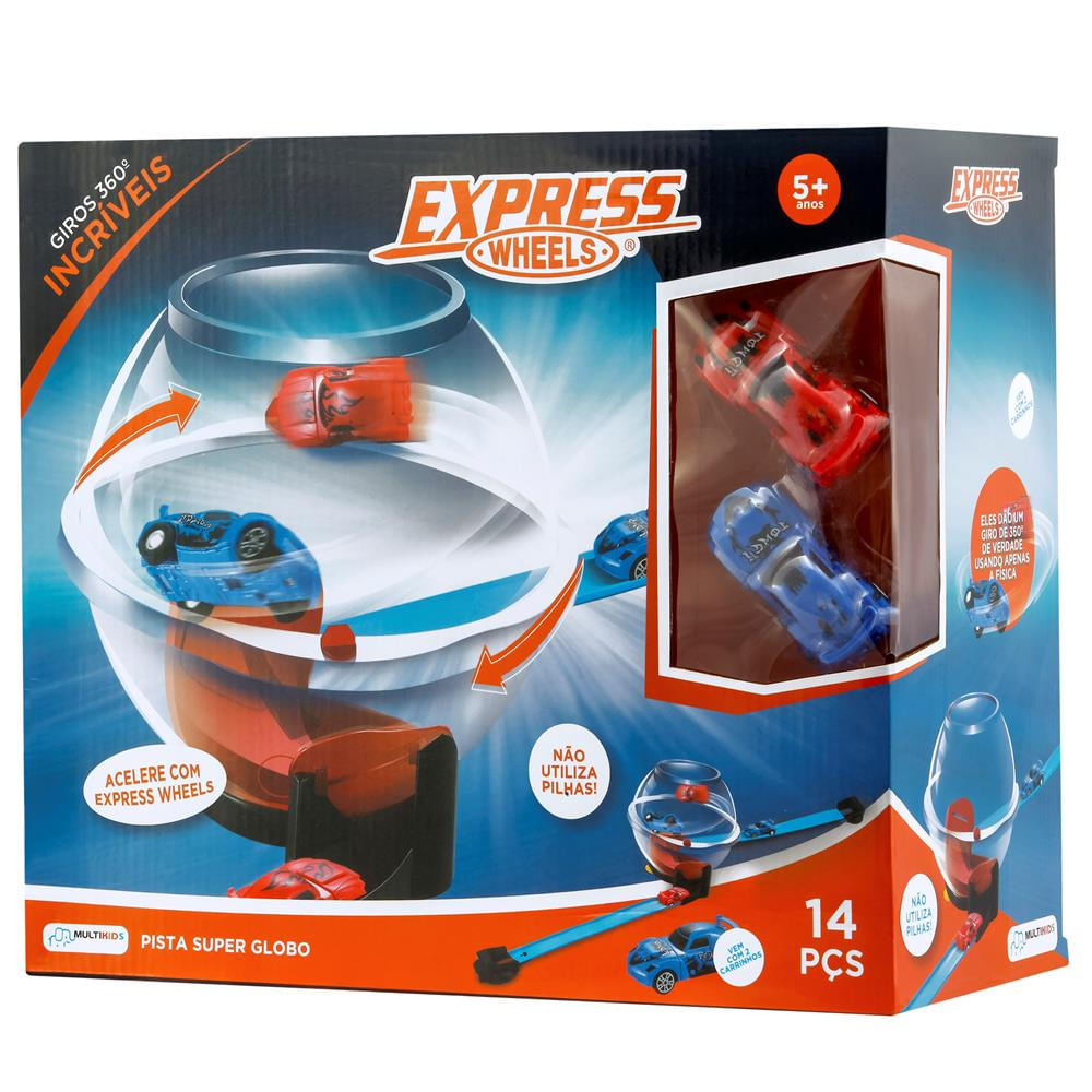 Pista Express Wheels Multikids Super Globo - Ri Happy