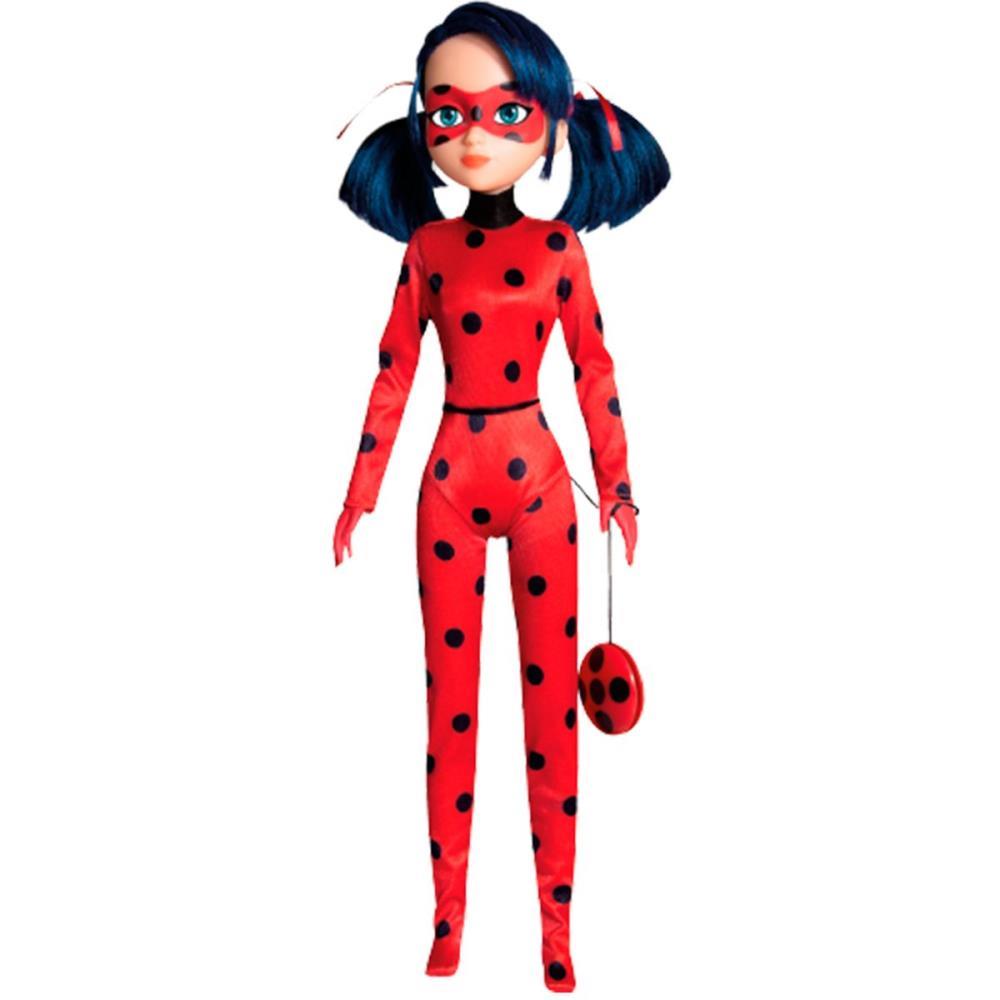 BONECA LADYBUG MIRACOLOUS C/IOIO 55CM - Ri Happy
