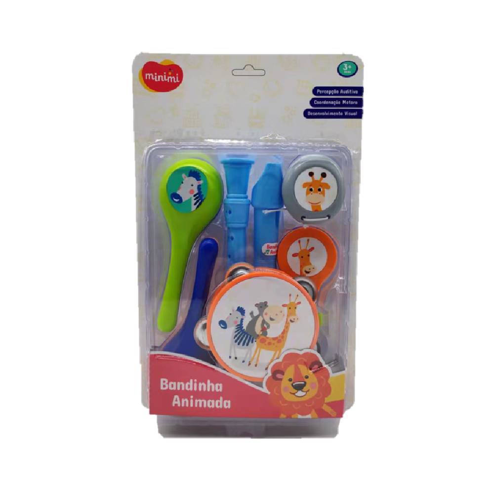 Conjunto - Primeiros Instrumentos Musicais do Bebê - Minimi