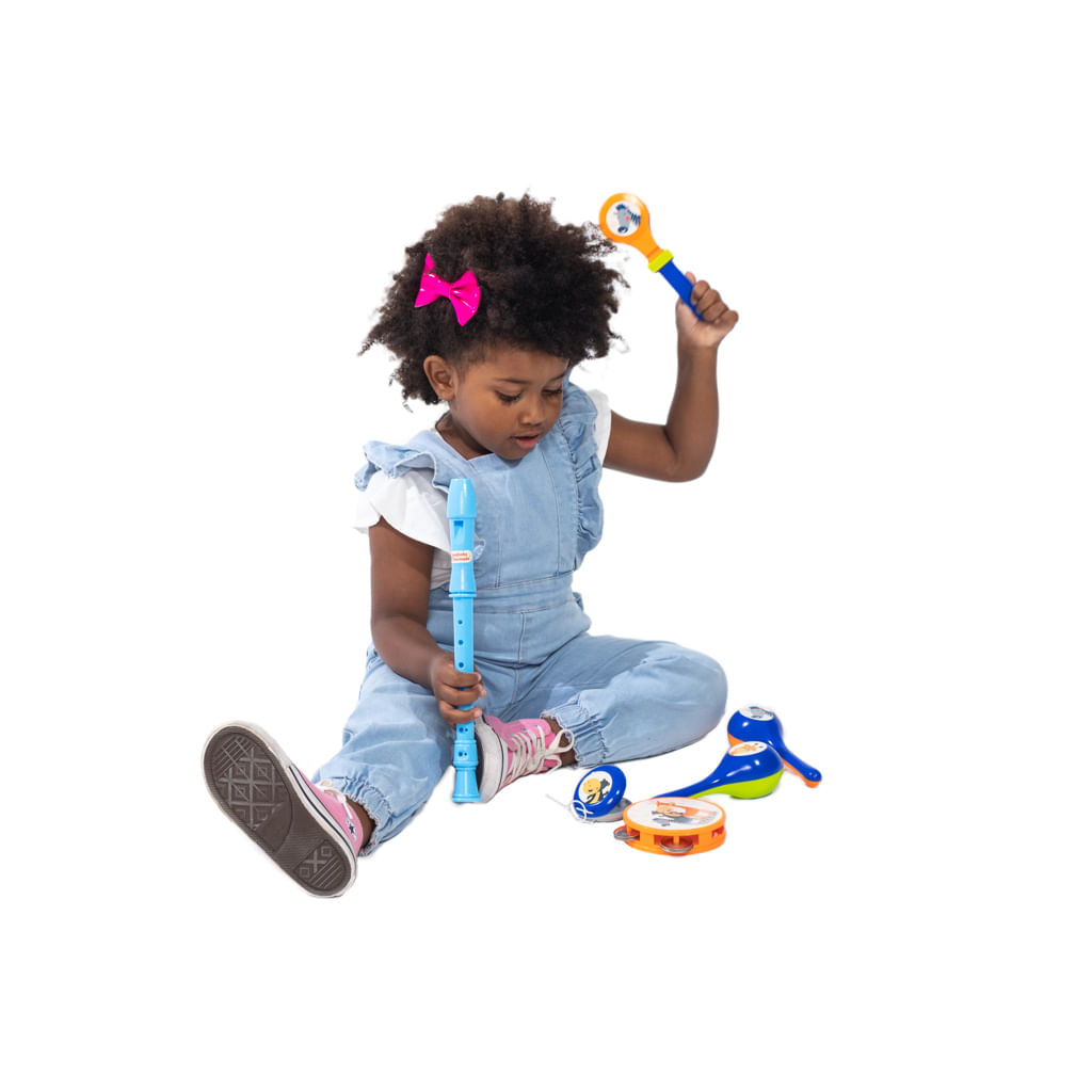 Conjunto - Primeiros Instrumentos Musicais do Bebê - Minimi