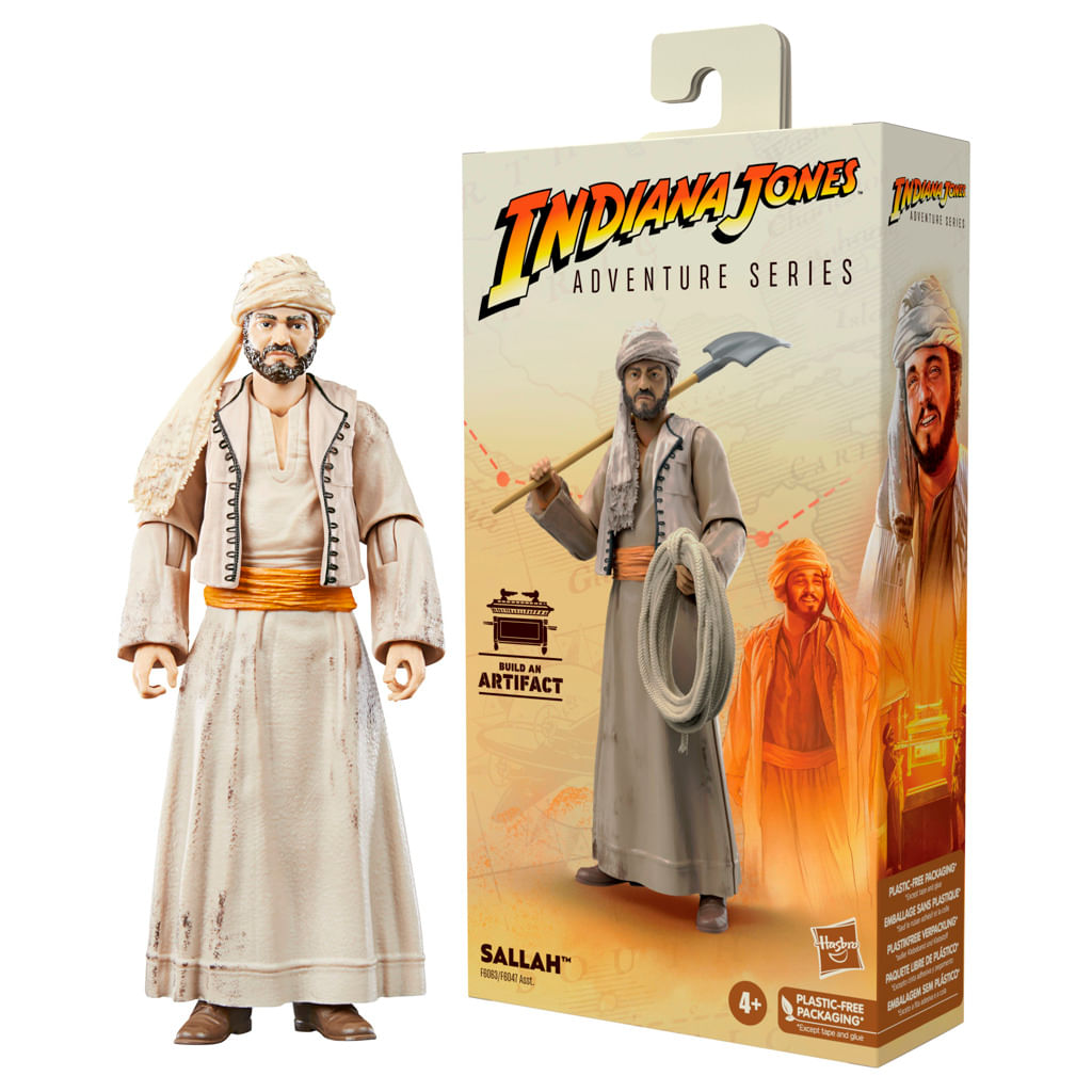 Confira Boneco de Ação - Indiana Jones - Sallah - Hasbro - Rihappy - Ri ...