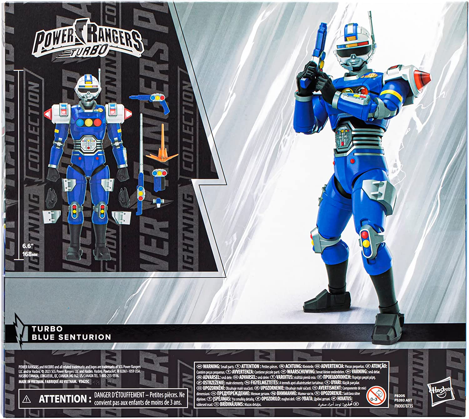 Power Rangers Lightning Collection Turbo Blue Senturion - Ri Happy