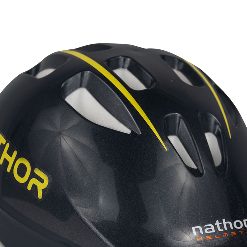 Confira Capacete Infantil - Com Regulagem - Preto - Nathor - Rihappy ...