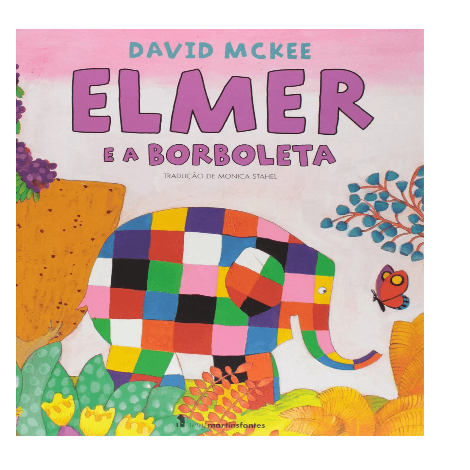 Livro Elmer e a borboleta - Ri Happy