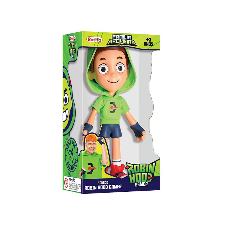Boneco de Vinil - Robin Hood Gamer - Novabrink - Ri Happy Boneco de Vinil - Robin Hood Gamer - Novabrink - Ri Happy