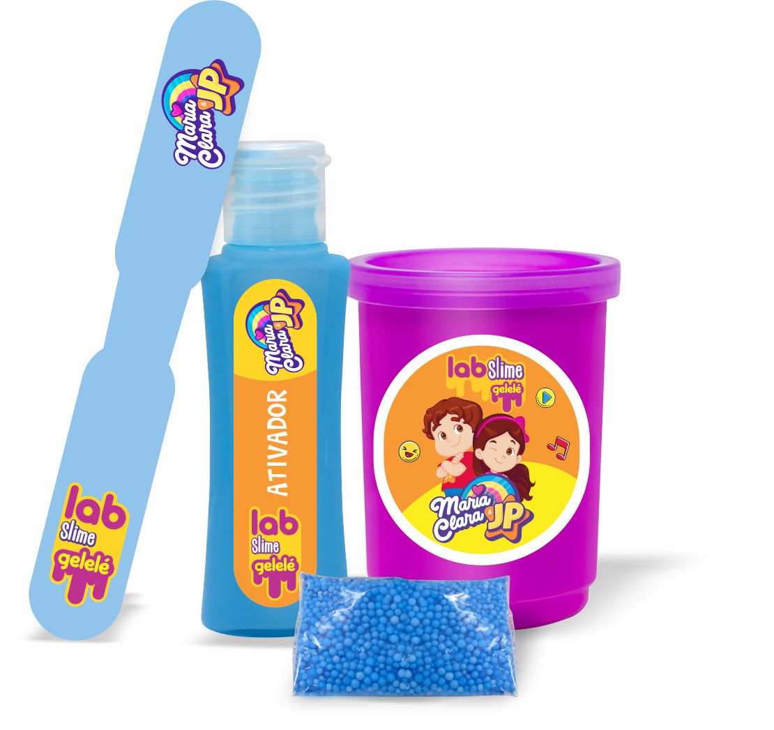Slime Maria Clara e JP Laboratório de Slime Gelele - Ri Happy
