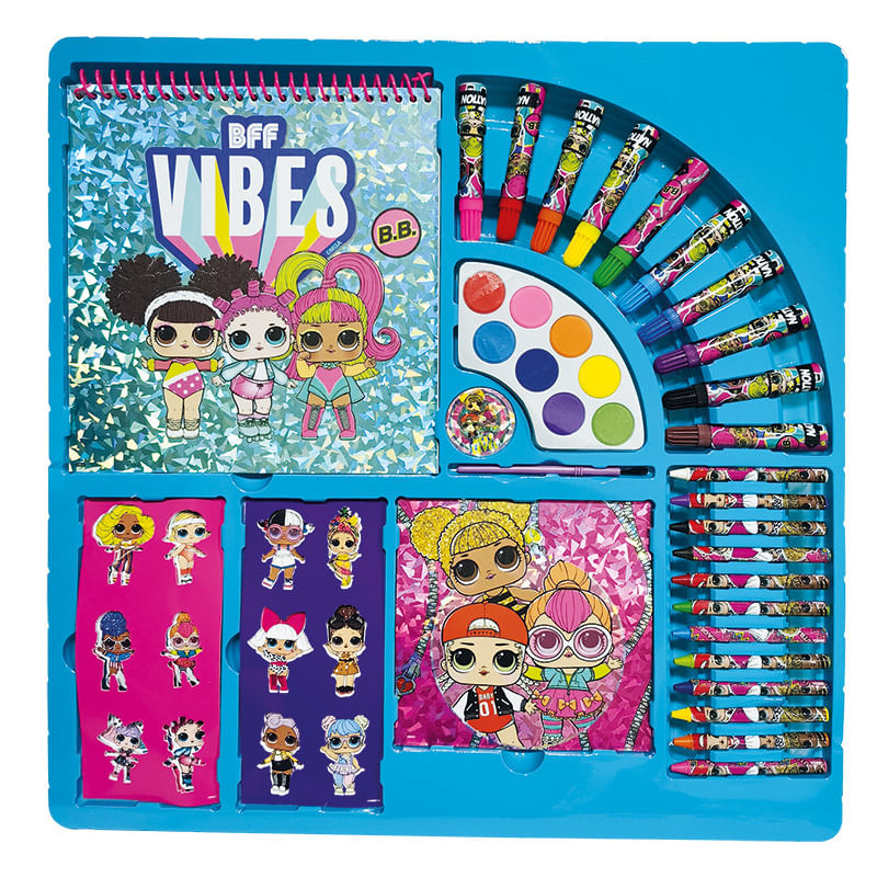 Confira Conjunto de Artes - Kit Pintura Completo - Lol - Azul - Toyng ...