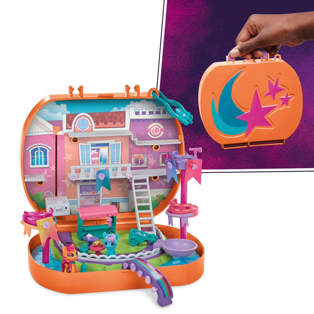Conjunto - My Little Pony - Mini World Magic - Maretime Bay - Hasbro
