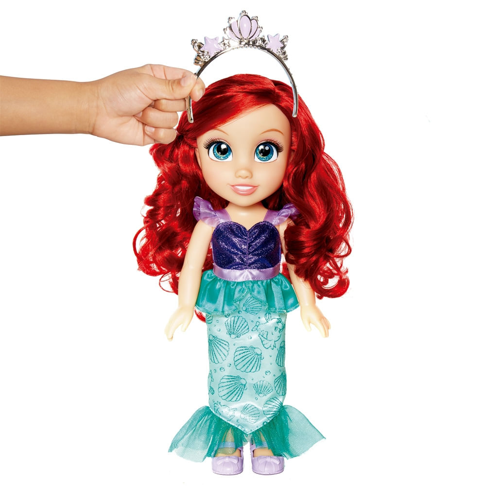 Confira Boneca Articulada - Princesas Disney - Ariel - Multikids ...