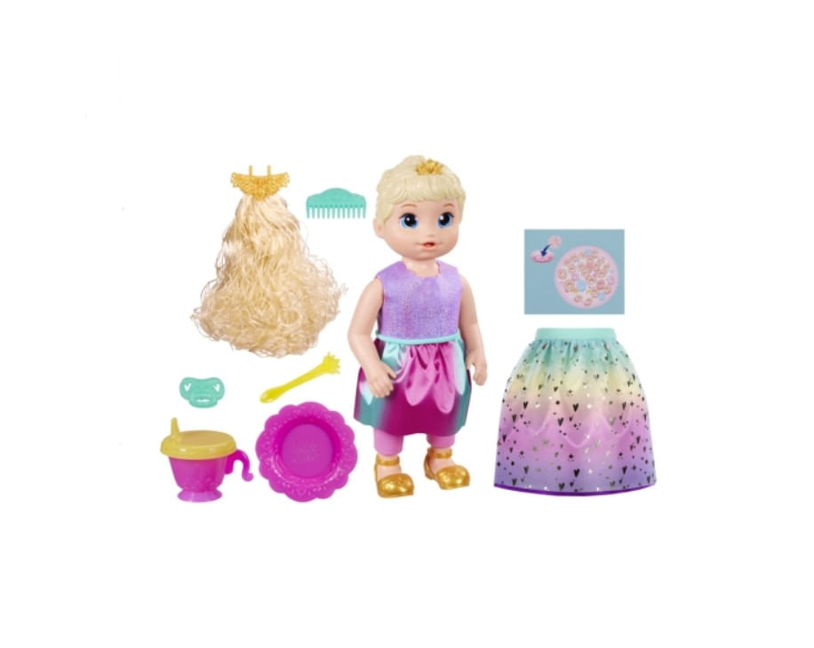 Boneca Baby Alive Ellie Grows Up Loira Hasbro F5236 - Ri Happy