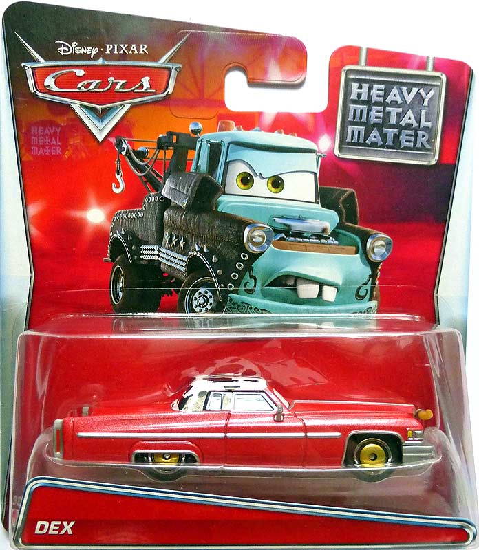 Disney Cars Toon - Dex Heavy Metal Mater Mattel - Ri Happy