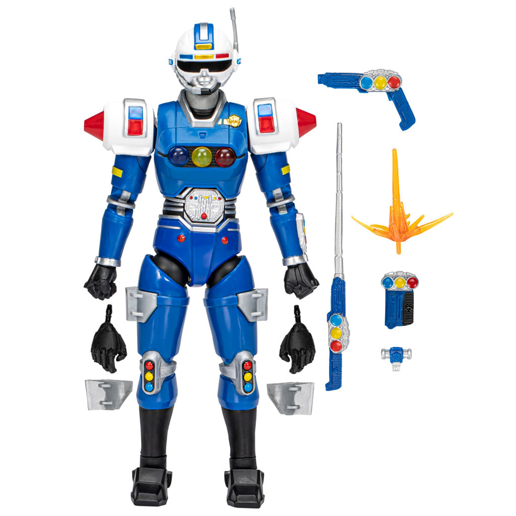 Boneco Articulado - Power Rangers - Lightning Collection - Blue ...