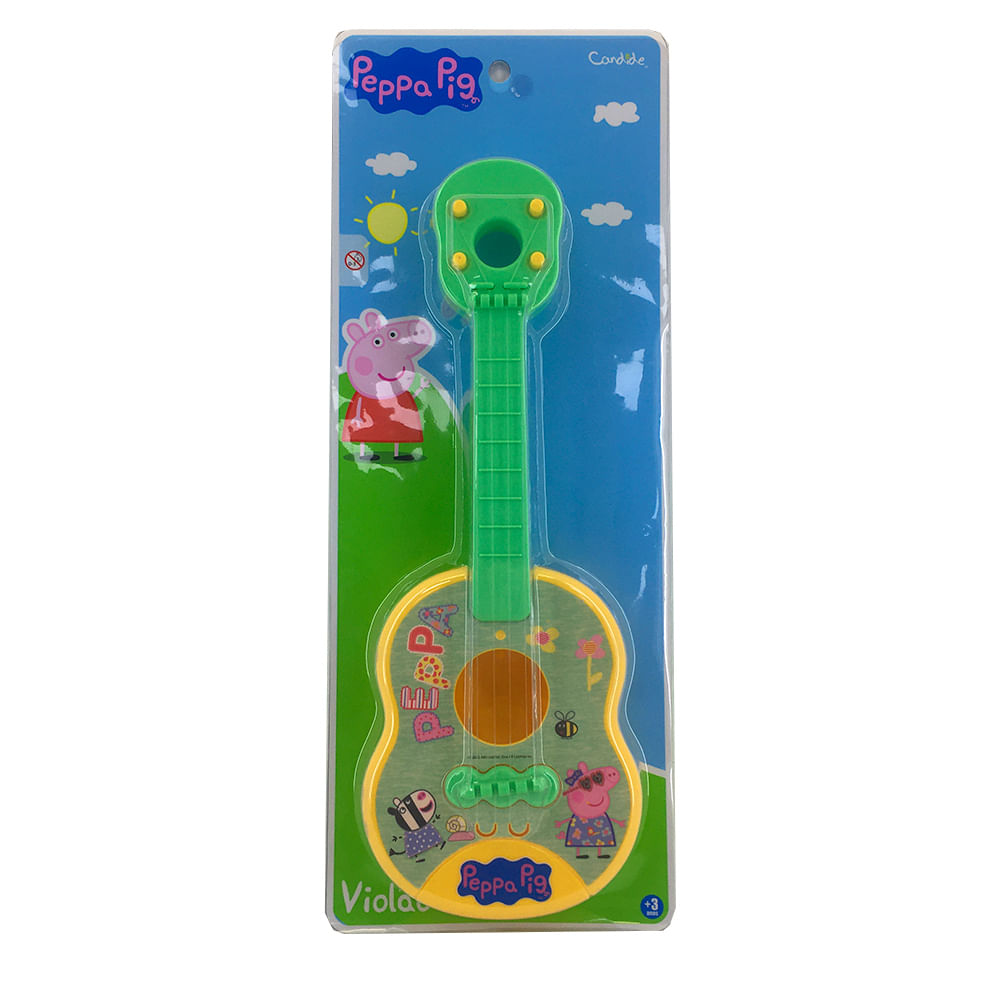 Confira Instrumento Musical - Violão - Peppa Pig - Candide - Rihappy ...