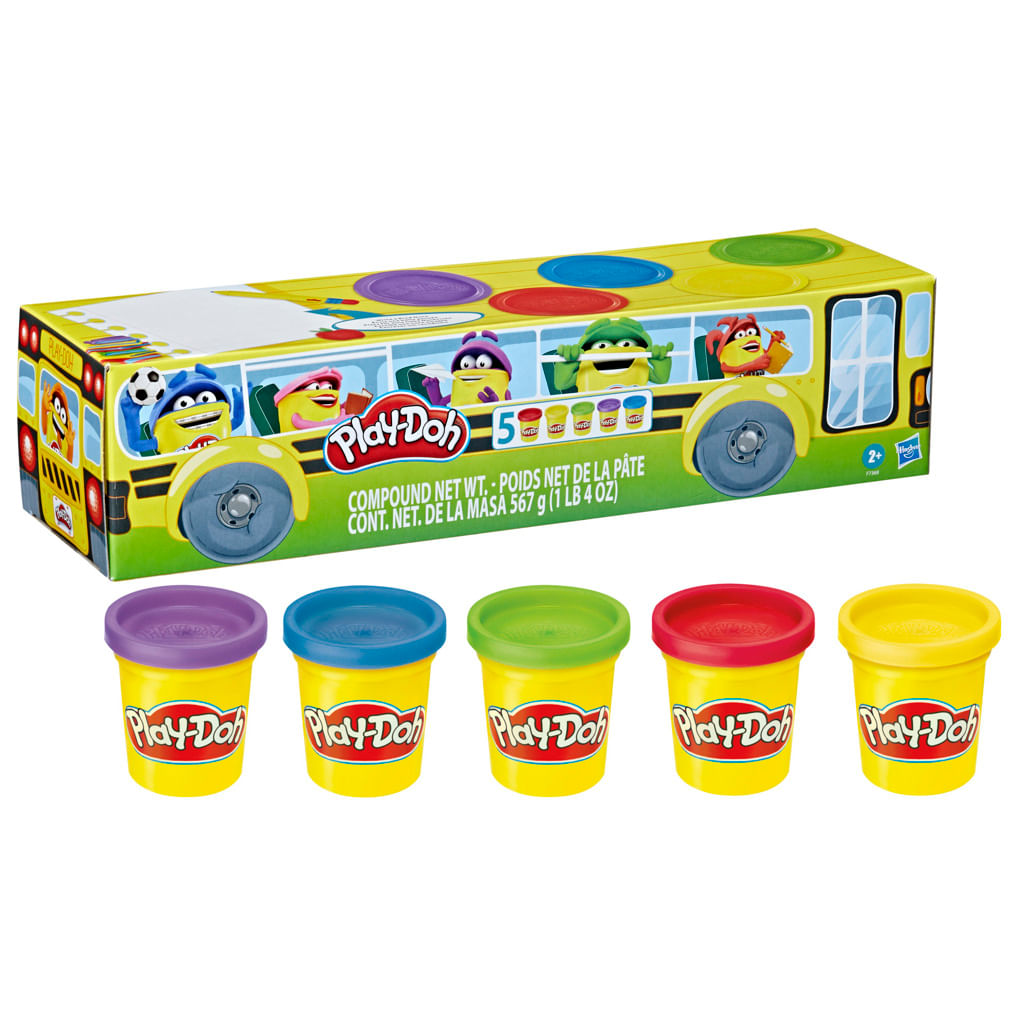 Confira Conjunto de Massa de Modelar - Play-Doh - Volta às Aulas ...