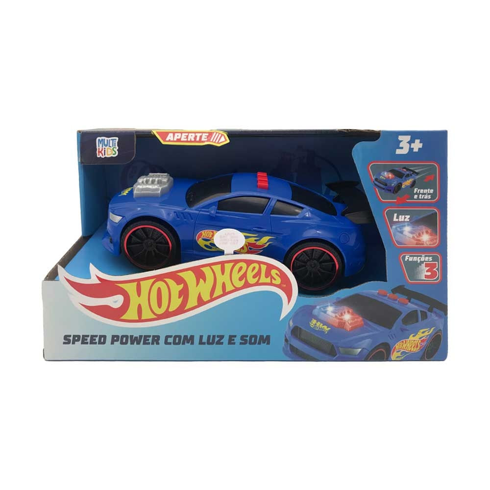 Carrinho - Hot Weels - Speed Power - Viatura - Com Som E Luzes ...