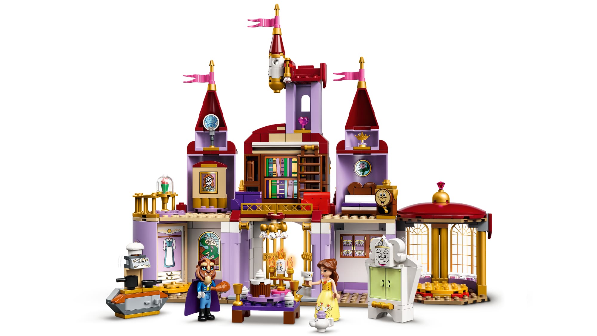 LEGO Disney Princess - A Bela e o Castelo da Fera - Ri Happy