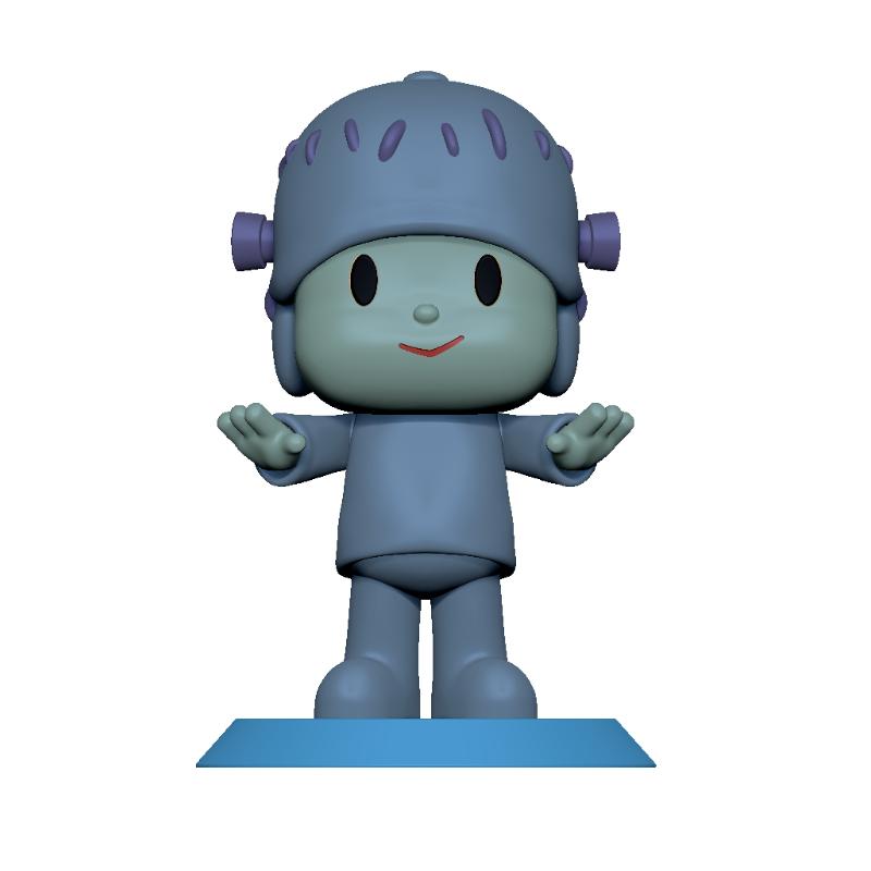 Boneco - Pocoyo - Coleção Temática - Frankenstein - Azul - Cardoso ...