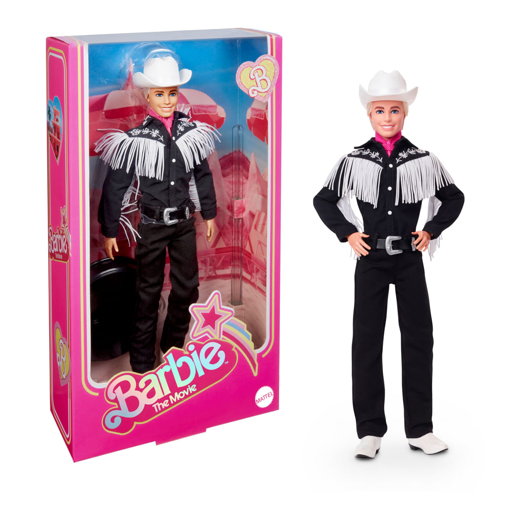 Boneco - Ken Cowboyt - Barbie - Mattel - Ri Happy