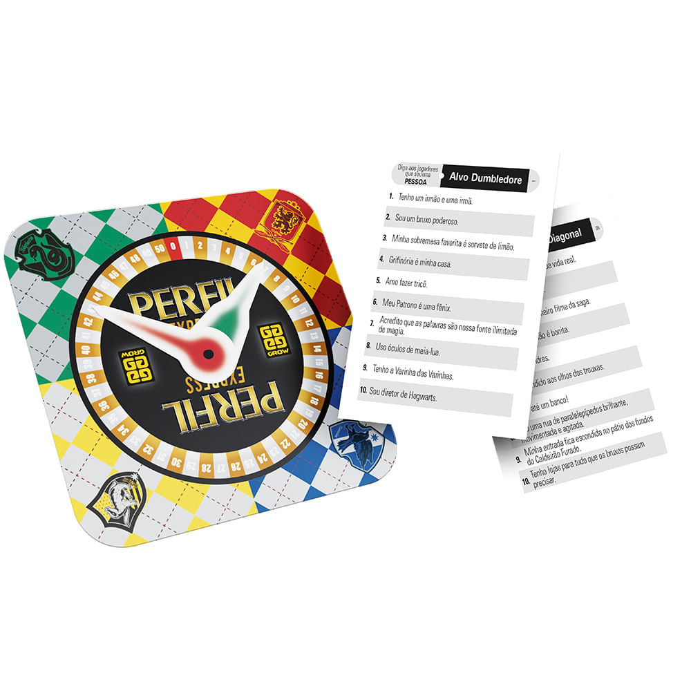 Confira Jogo - Perfil Express - Harry Porter - Grow - Rihappy - Ri Happy