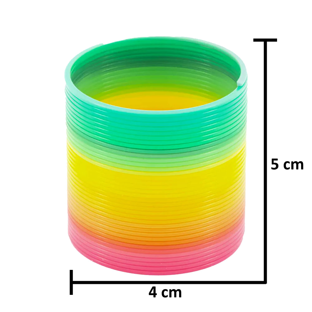 Kit 2 Brinquedos Mola Maluca Infantil Mini Mola na Caixa - Ri Happy