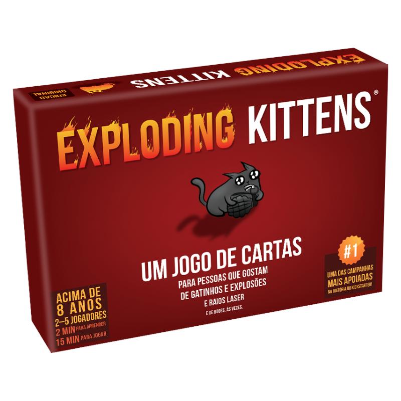 Jogo de Cartas - Exploding Kittens - Galápagos - Ri Happy