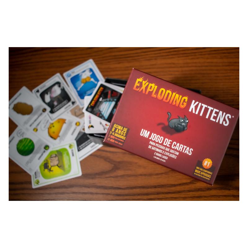 Jogo de Cartas - Exploding Kittens - Galápagos - Ri Happy