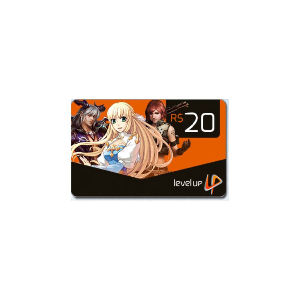 Cartão Digital - Levelup Code - 20 Reais - Ri Happy