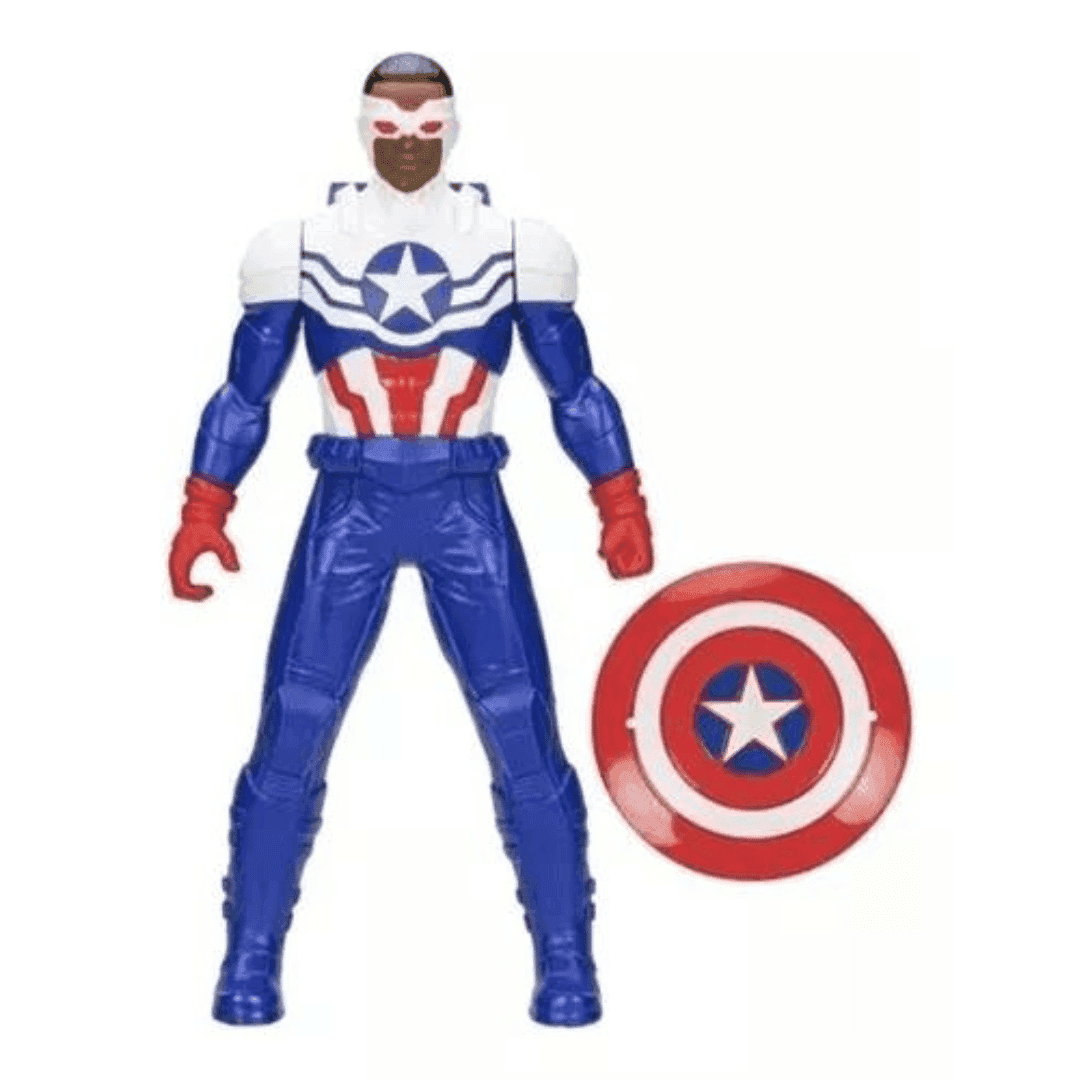Boneco Avengers Capitão América Sam Wilson 4+ F6936 Hasbro - Ri Happy