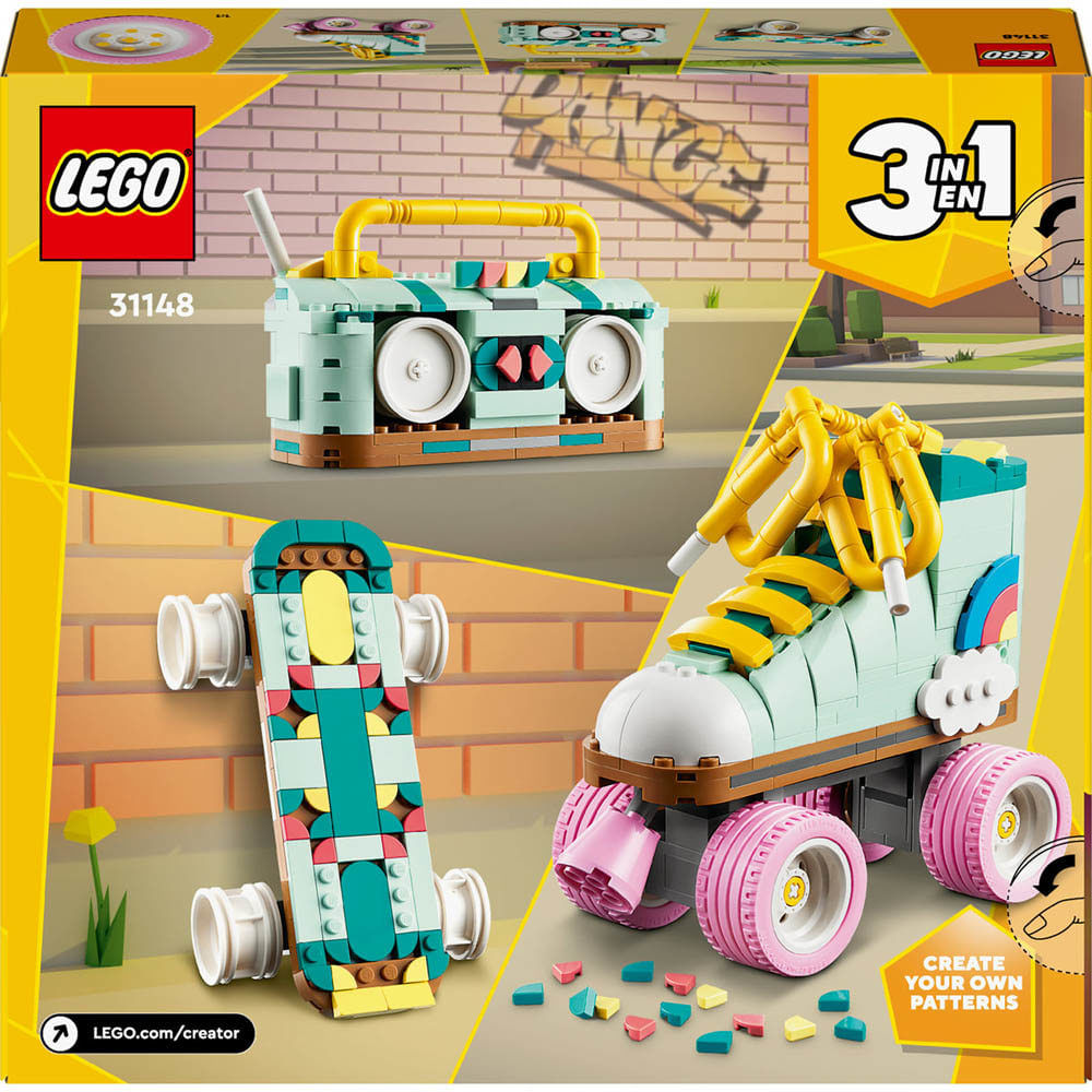 Veja LEGO - Creator - Patins Retro - 31148 aqui! - Rihappy - Ri Happy