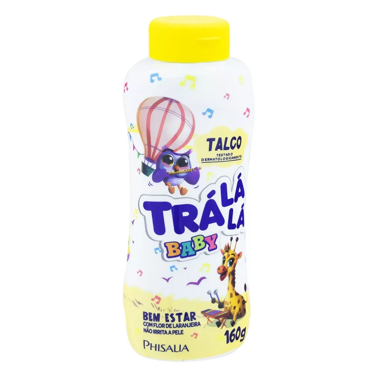 Talco Trá Lá Lá Baby Bem-Estar em frasco 160 g - Ri Happy