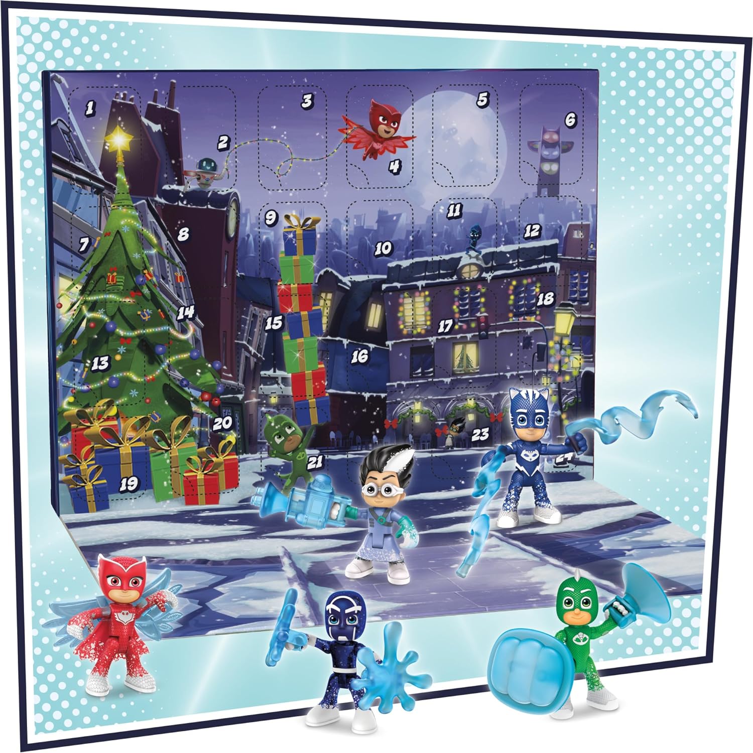 Pj Masks Calendario do Advento 24 Surpresas Hasbro F5353 - Ri Happy