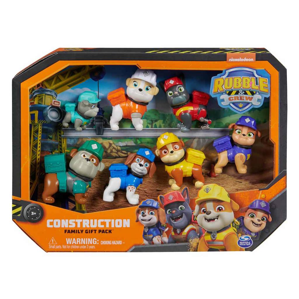 Confira Conjunto de Mini Figuras - Patrulha Canina - Rubble e Crew ...