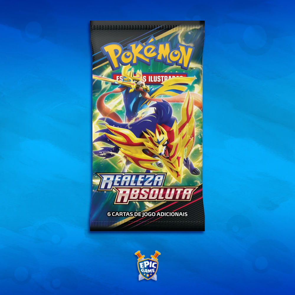 Box Cartas Pokémon Realeza Absoluta Coleção Regidrago V - Ri Happy