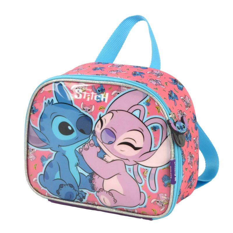 Kit Mochila Rodinhas Oficial STITCH DISNEY - Luxcel Roxo