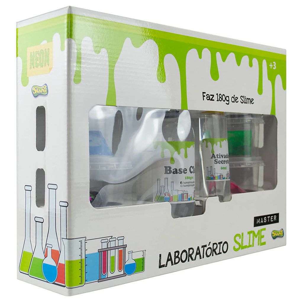 Conjunto de Slime - Master Laboratorio - Nacional - Sunny - Ri Happy