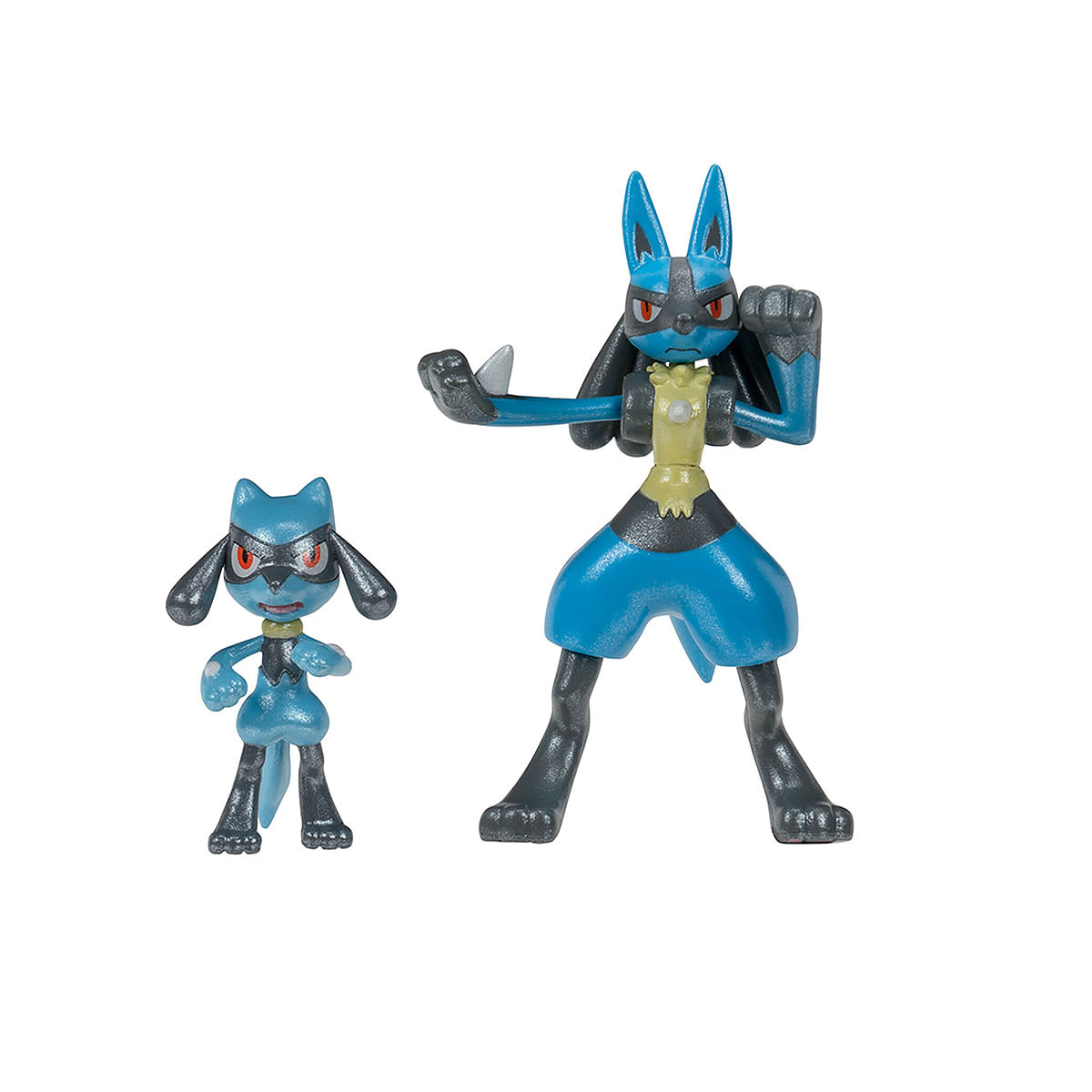 Pokemon - Multipack de Evolução - Figuras Riolu e Lucario - Ri Happy