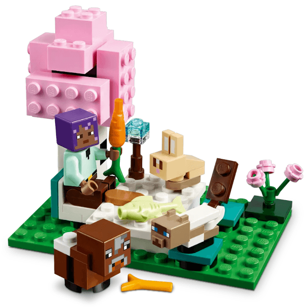Blocos De Montar Lego Minecraft O Santuário Animal 21253