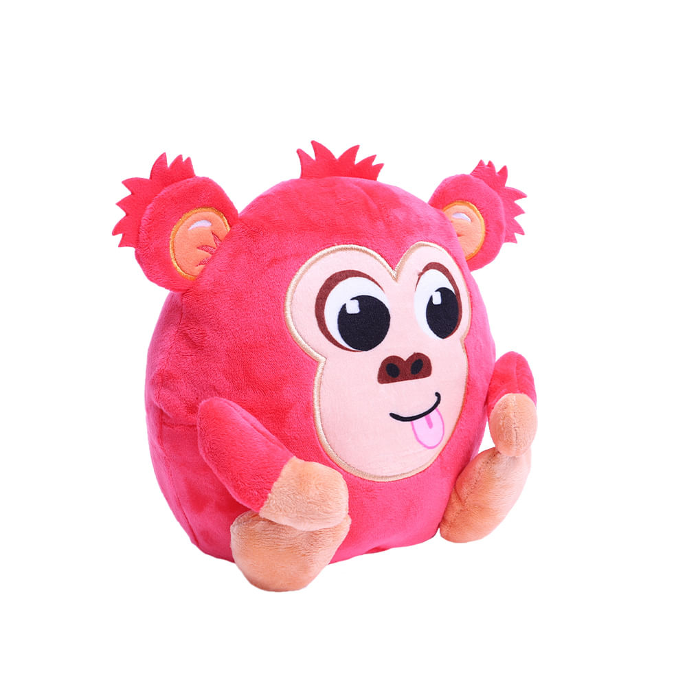 Confira Pelúcia - Shake Mellow Windy Bums - Macaco - Rosa - Fun ...